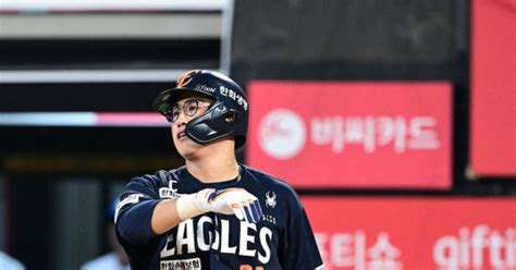 1위 한화 후반기 첫 홈런 주인공은 채은성오원석에 달아나는 투런포 폭발 ‘시즌 15호포 쾅 오쎈 수원