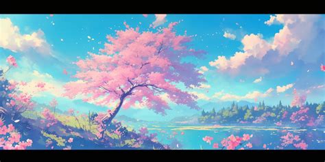 Anime Cherry Blossom Wallpaper Anime Wallpapers Backgrounds