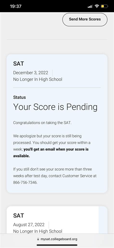 Get My Score Out Of Pending Status Rsat