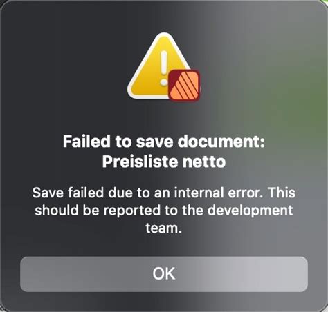 Can T Save A Document After Opening It And Trying To Save A Change V2 Bugs Found On MacOS