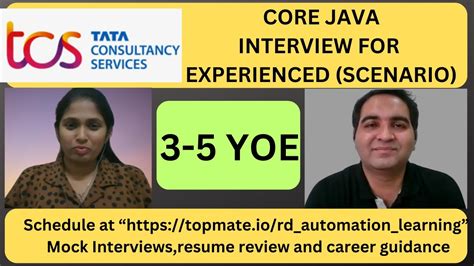 Tcs Java Interview Questions Tcs Java Interview Questions Youtube