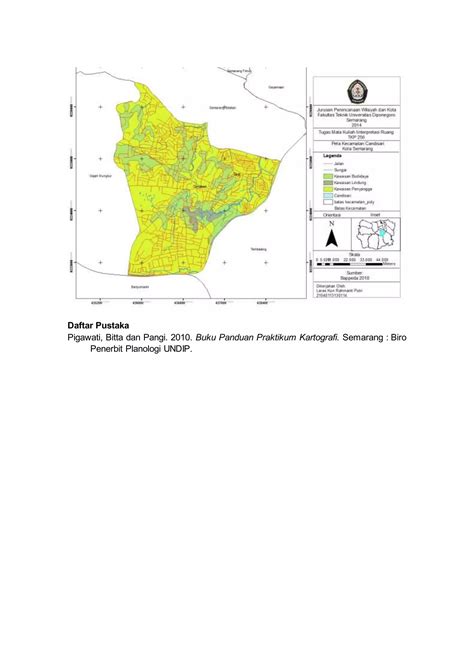 Laporan Interpretasi Ruang Peta Tematik Docx