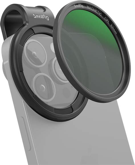 Smallrig 52mm Magnetic Circular Polarizers Filter Kit Magnetic Polarizing Filter