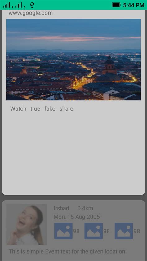 Android Swipe Effect Like Inshorts News App Stack Overflow