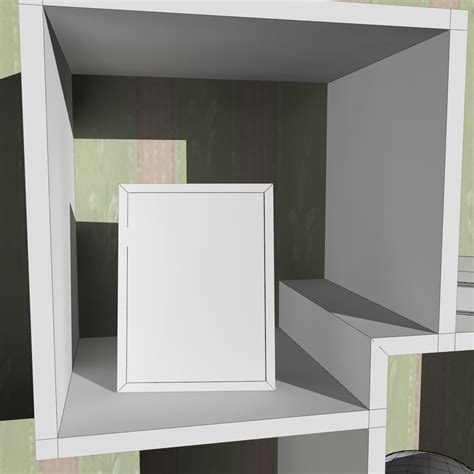 큐브 선반 그룹 3d 모델 15 Unknown Max Free3d