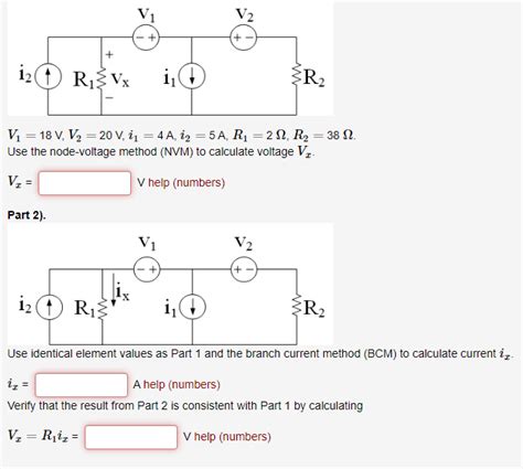 Solved V118 Vv220 Vi14 Ai25 Ar12Ωr238Ω Use The
