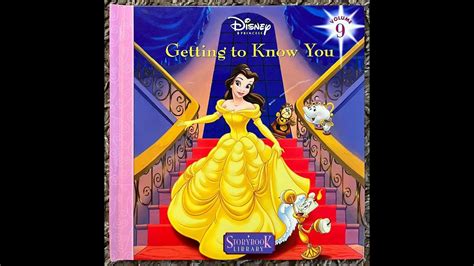 Disney Princess Getting To Know You Read Aloud Read Along Story