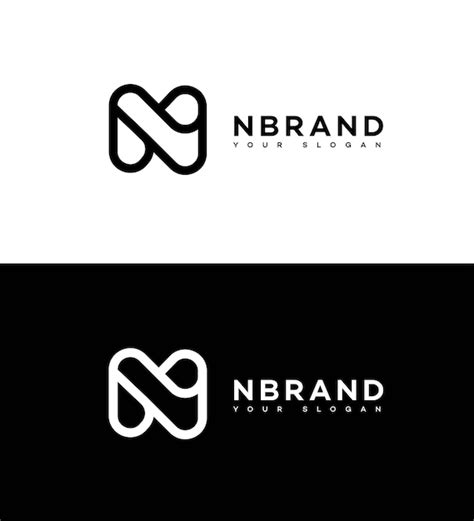 N Letra Icon De Logotipo Identidade Da Marca Sinal De N Letra Símbolo