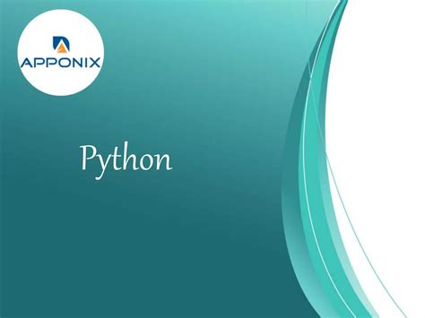Python Presentation Pptx