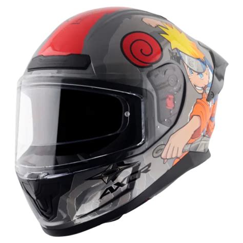 Axor Saber Naruto Black Orange Dj Helmets