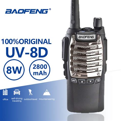 Baofeng Uv 8d Walkie Talkie Long Range Portable Two Way Radio Professinal Woki Toki Two Way Radio