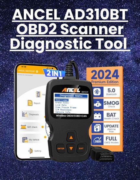 ANCEL AD310BT OBD2 Scanner Diagnostic Tool Review VTSAutoWorld