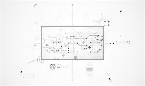 abstract technology background royalty free vector image