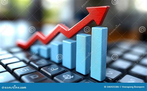 Map And Graph On Keyboard Global Business Concept Elements Of Royalty Free Stock Photo
