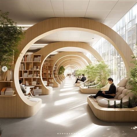 Pin By Leandro Dar Juan On Arch 31 Library Public Library Design Architecture Design Concept
