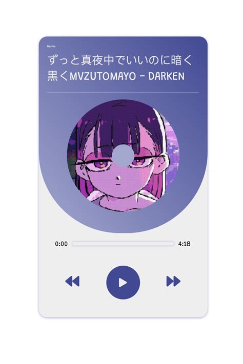 Github Ra Womusic Player A Music Player Using Html Css And Js Only