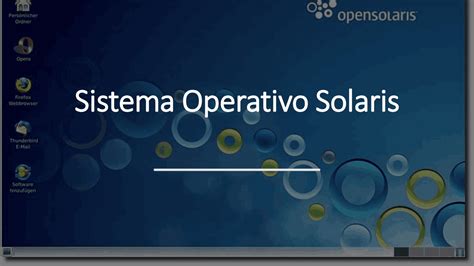 Sistema Operativo Solaris Esquemas Y Mapas Conceptuales De Arquitectura Docsity
