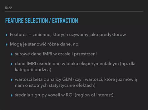 Machine Learning W Analizie Fmri Ppt