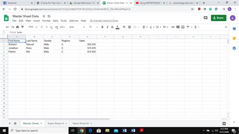 Combining Multiple Google Sheets Into One Master Sheet ST Cleaner Company News And Help Articles