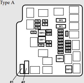 2021 Mitsubishi Mirage Fuse Box Diagram Startmycar