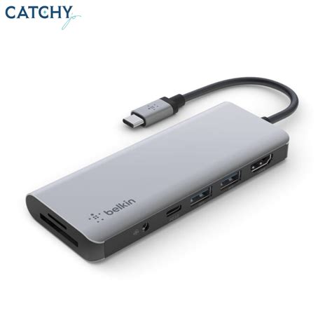 Belkin Connect Usb C 7 In 1 Multiport Hub Adapter