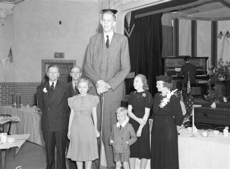 Robert Pershing Wadlow Vekstdiagram