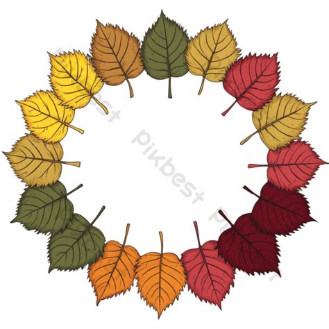 Leaf Color Design For Vibrant Nature Inspired Graphics And Artwork Png