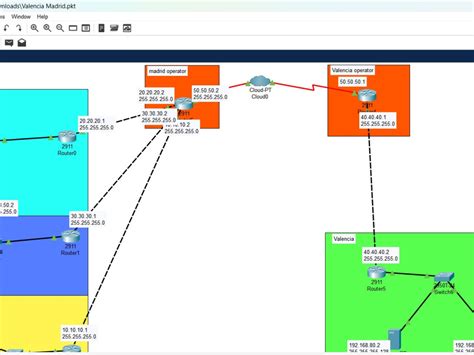 Cisco Packet Tracer Project Upwork