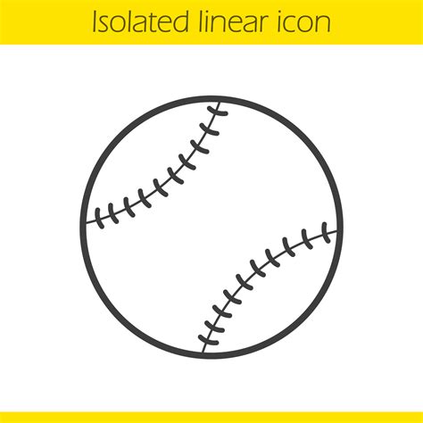 Softball Line Drawing At Katherine Edmunds Blog
