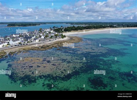 Luftbild Halbinsel Ile Tudy Departement Finistere Penn Ar Bed Region