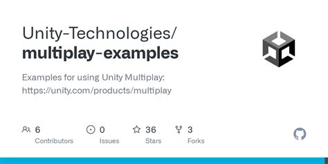 Github Unity Technologiesmultiplay Examples Examples For Using