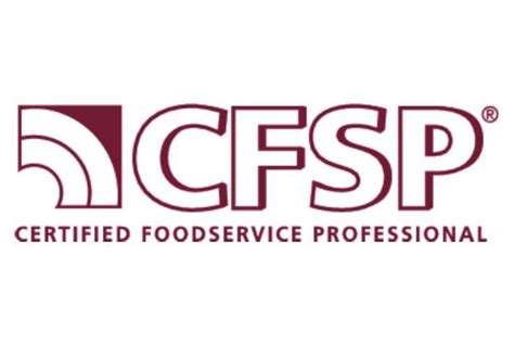 Certified Foodservice Professional Cfsp Program Nafes