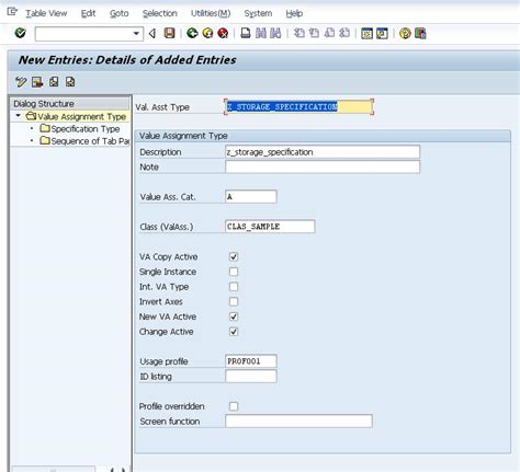 Assigning New Property Tree To Specification Types Sap Community