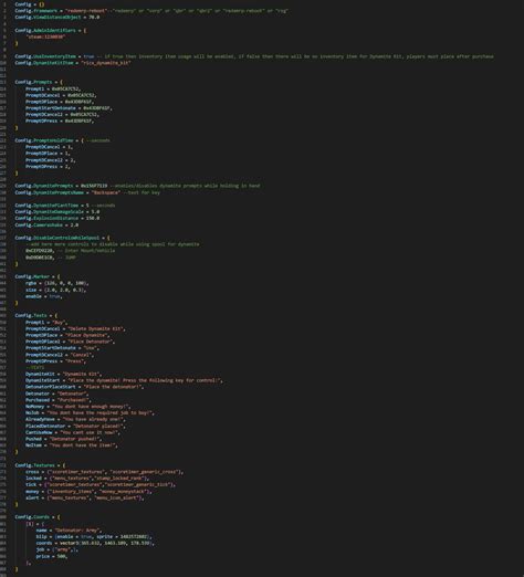 Ricx Redm Scripts Detonator Redm Scripts