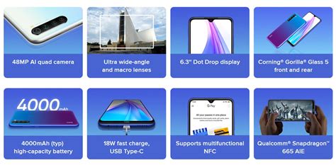 Global Version Xiaomi Redmi Note T Inch GB GB Smartphone Gray