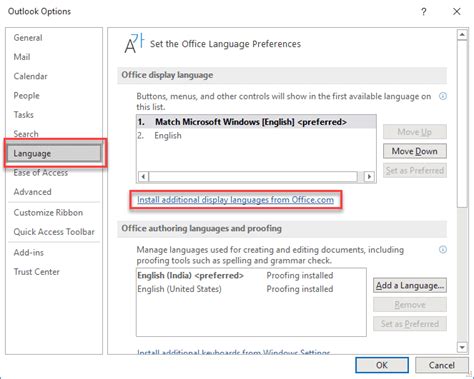 How To Change Language On Outlook Email Explanation Guide