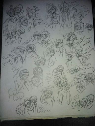 Finding Dory Human Doodles Art Amino