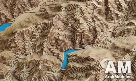 Topographic Model Architectural Models Making
