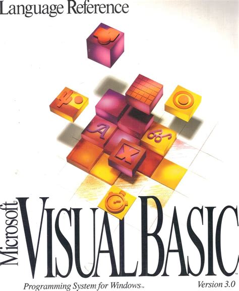 Microsoft Visual Basic Language Reference Programming System For Windows Version 30 Amazon