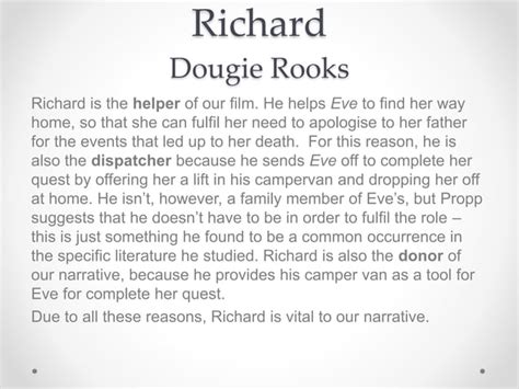 Vladimivladimir Propps 7 Character Types And Their Relation To Our