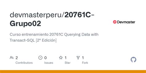 Github Devmasterperu20761c Grupo02 Curso Entrenamiento 20761c