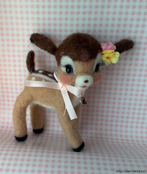 Валяние игрушек из шерсти Красивые идеи для вдохновения