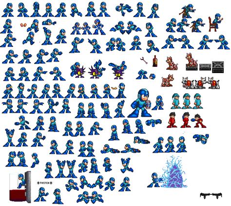 The Sprite Cemetery Mega Man By Umiliphus