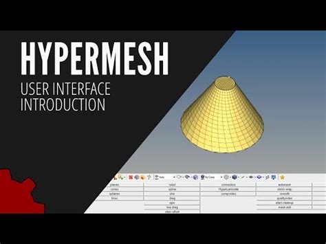 Hypermesh Tutorials For Beginners User Interface And D Meshing Youtube