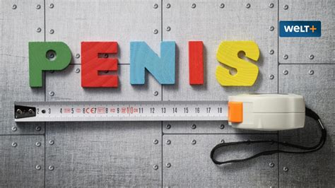 Penis Das Geschlechtsorgan Und Der Mythos Der Länge Welt