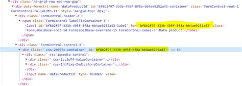 getbylabeltext stopped returning div associated with label via the for attribute · issue 716