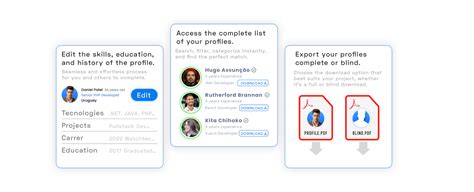 Candidate Profile Template For It Recruitment Agencies