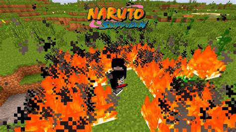 ВЫЖИВАНИЕ С НАРУТО МОДОМ В МАЙНКРАФТЕ ИЗУЧИЛ СТИХИЮ ОГНЯ Youtube