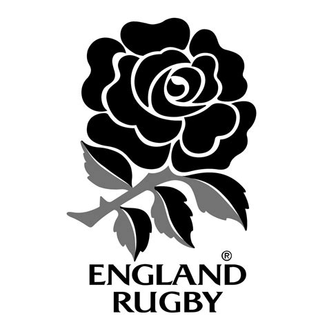 England Rugby Logo Black And White Brands Logos