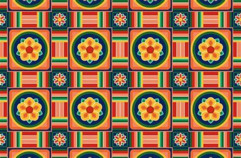 전통문양패턴035 2024 패턴 전 배경화면